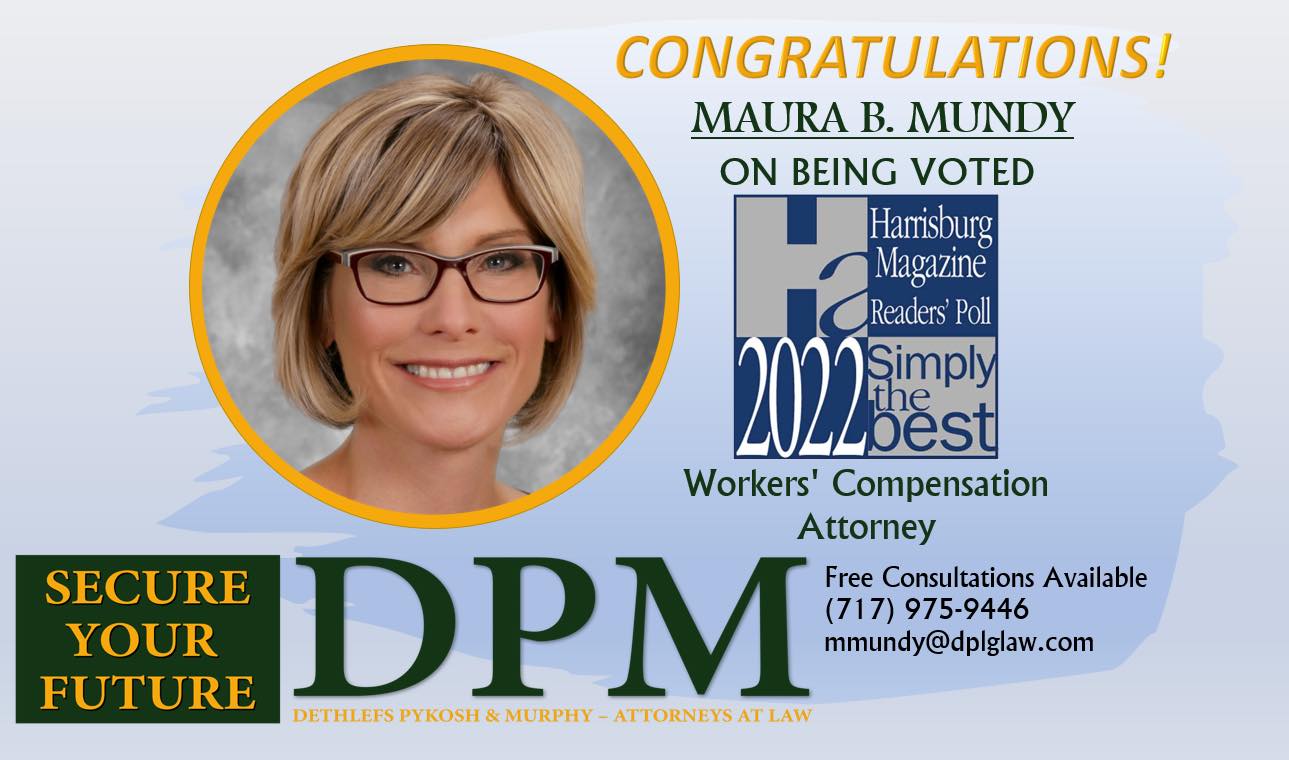 Voted Simply The Best Workers' Compensation Attorney, Maura Mundy ...